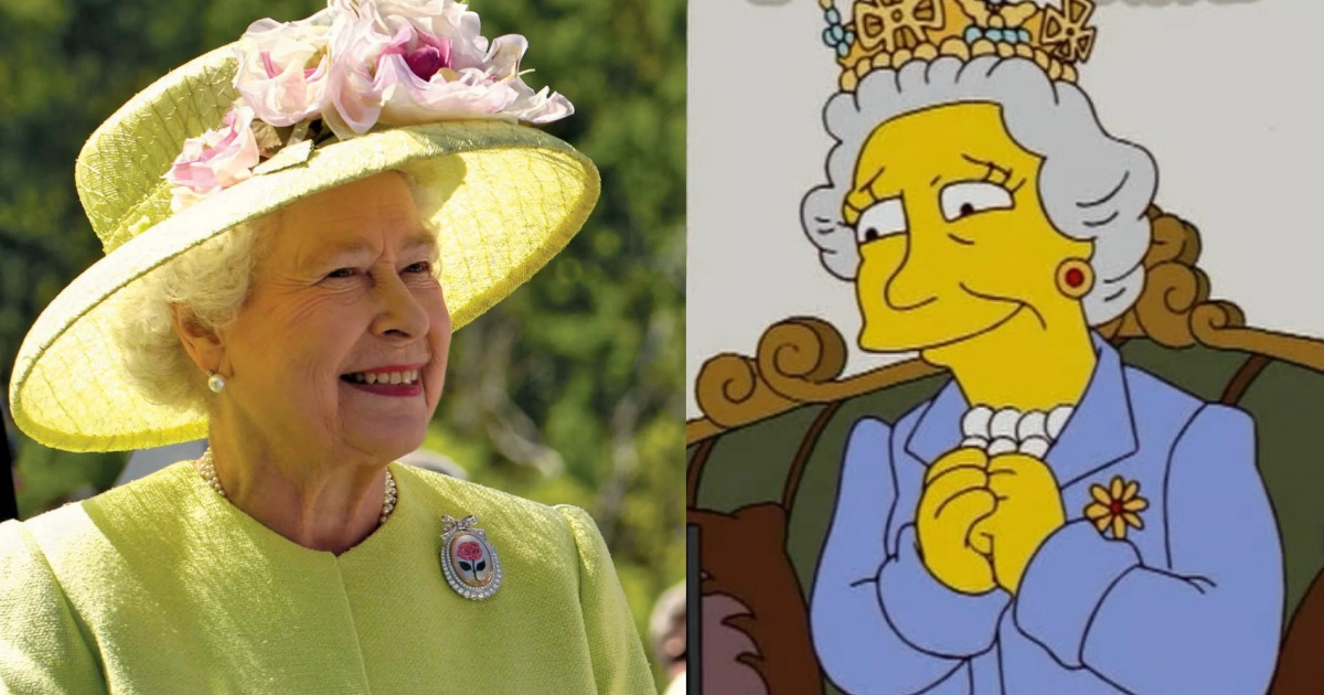 Βασίλισσα Ελισάβετ: Γοήτευσε σεναριογράφους του Χόλιγουντ - Από τους «Simpsons» μέχρι το «The ...